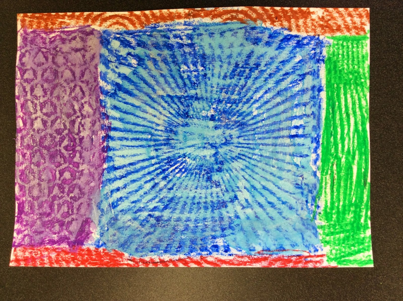 Ms. Curry's Art Room : 3rd and 4th Grade Exploring Textures with ...