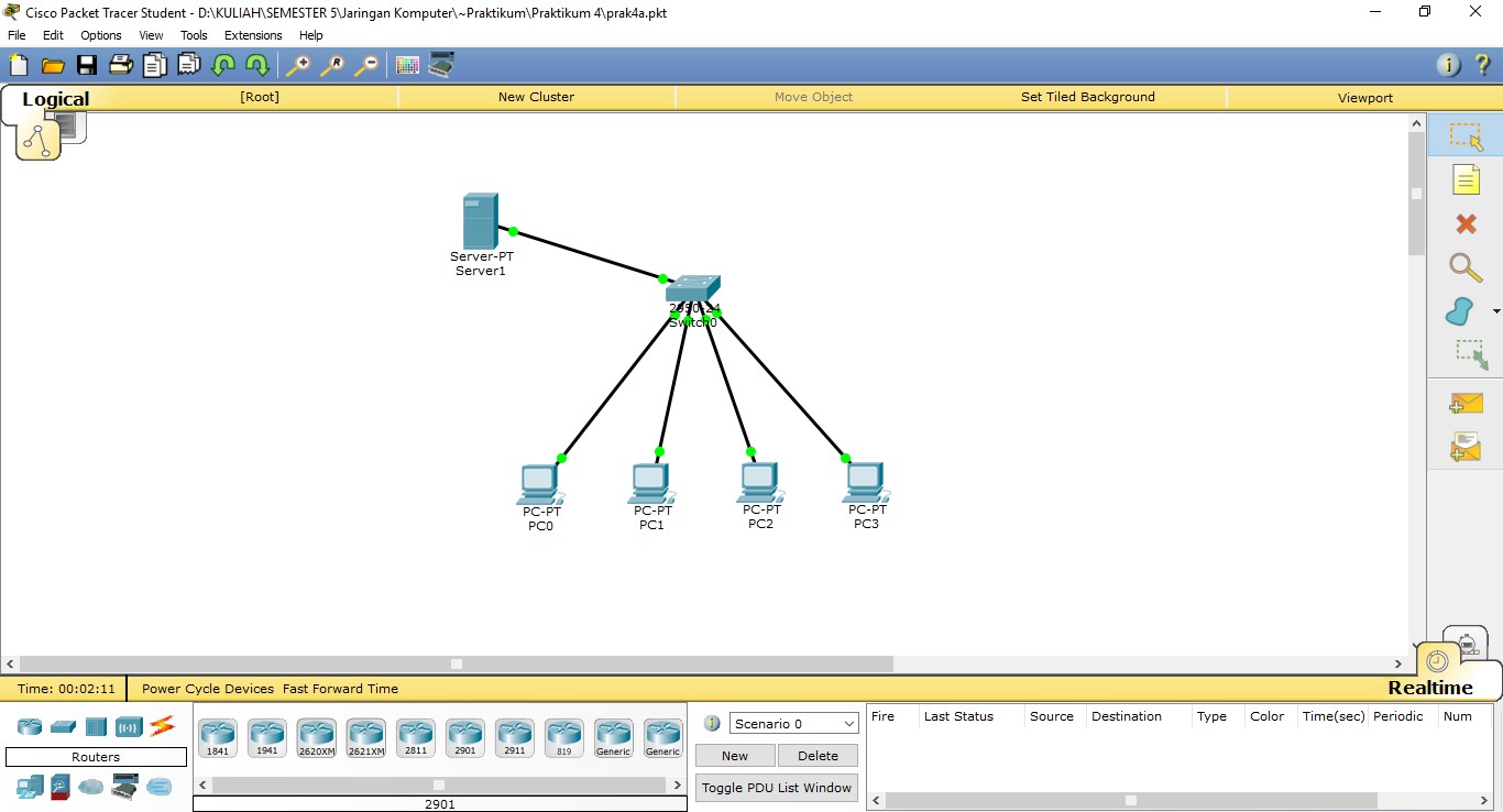 Pengenalan Subnet Mask dan Membuat Jaringan Wireless pada Cisco Packet ...