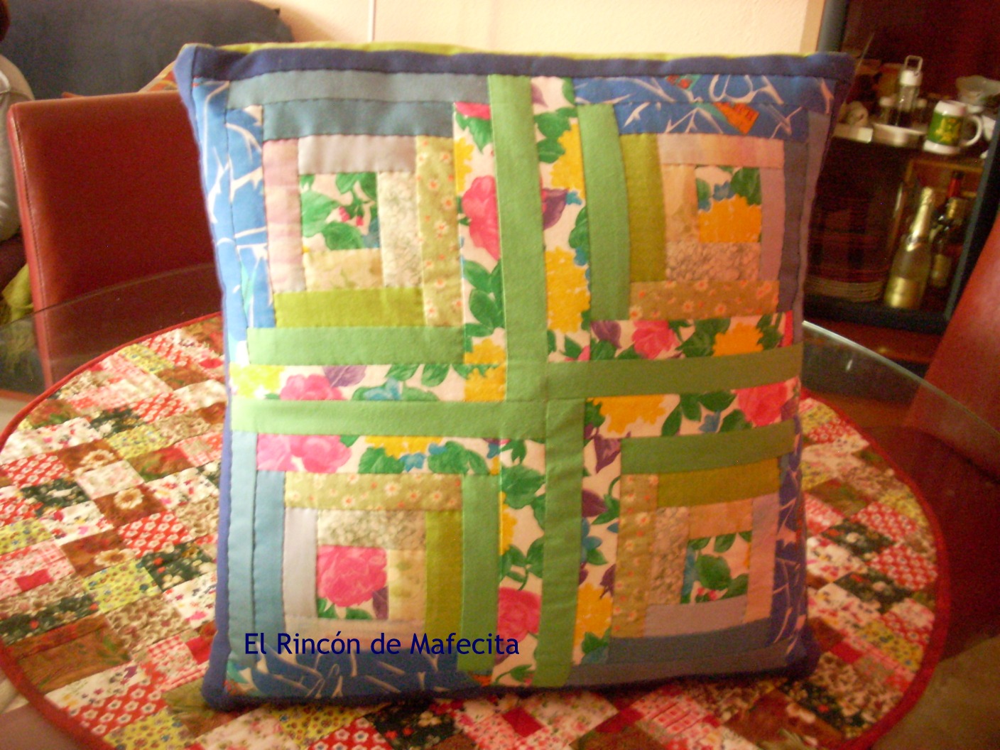 "El Rincón de Mafecita": COJINES DE PATCHWORK