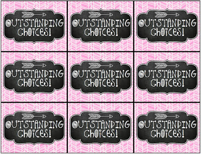 Mrs. Heeren's Happenings: New Behavior Chart Theme - Tribal Patterns