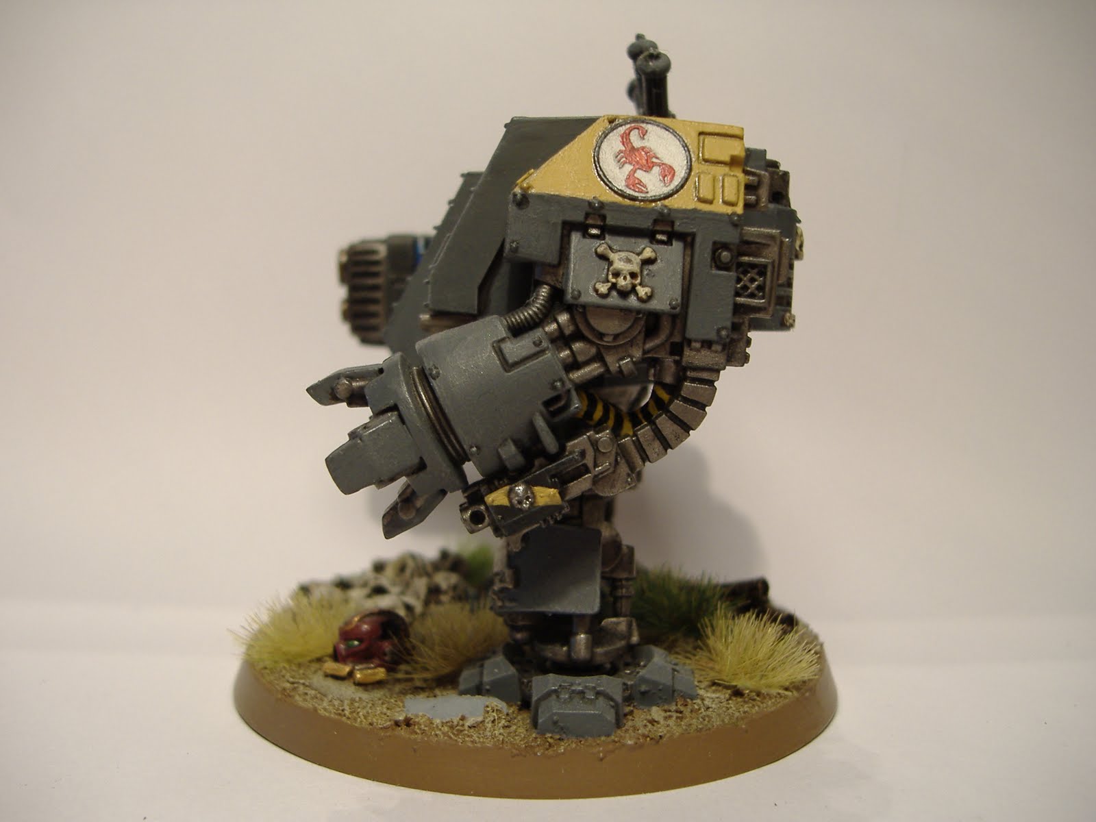 Sword Of Ordon: Brother Remis, Dreadnought, 3rd Company, Red Scorpions