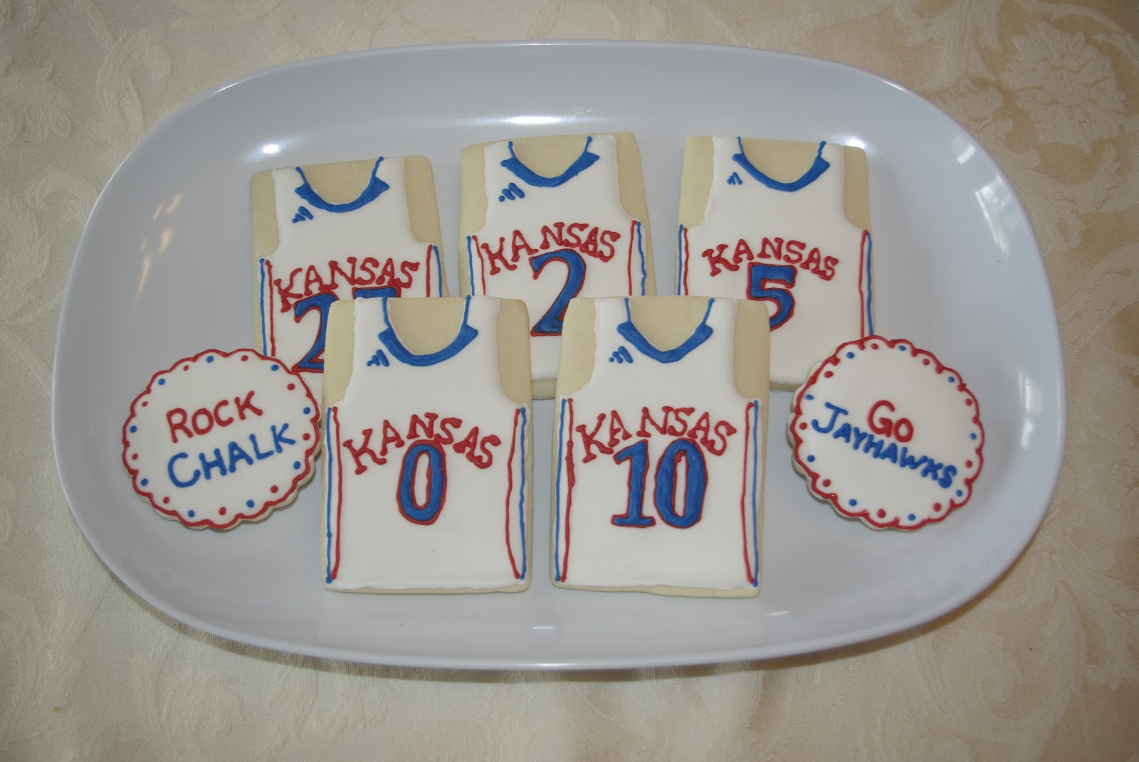 Sarah's Sweet Shoppe: Rock Chalk! Jayhawk!