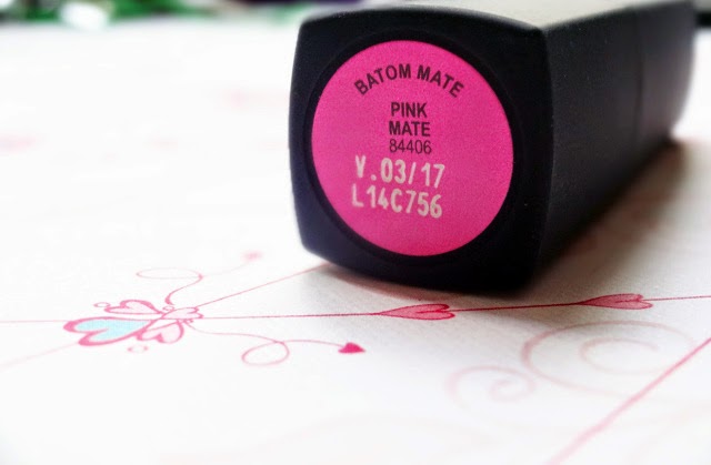 Batom Pink Mate | Contém 1g | [ biancadilima ]