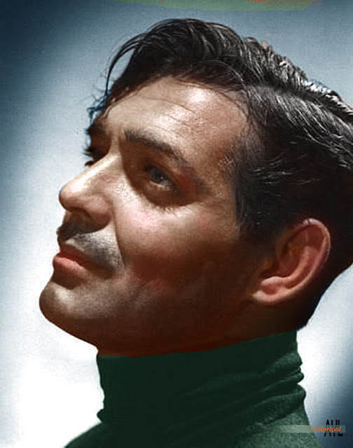 Colors for a Bygone Era: Clark Gable (1901 - 1960) King of Hollywood, 1935