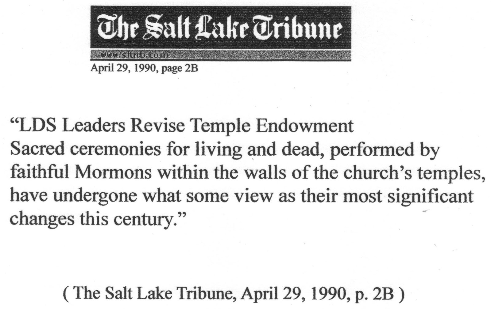 Book of Mormon Speaks from the Dust: LDS CHANGED THE ORDINANCES ...