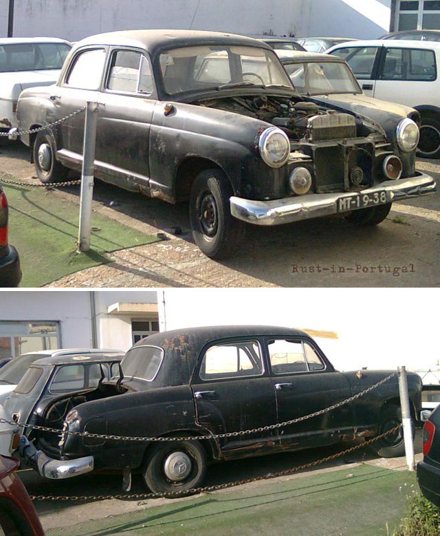 R.I.P. - Rust in Portugal: mercedes-benz 180d