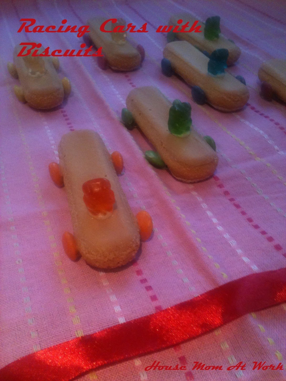 House Mom At Work: Racing Cars with Biscuits