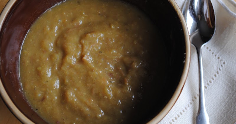 Our Mush Push: Post Easter Pea Soup