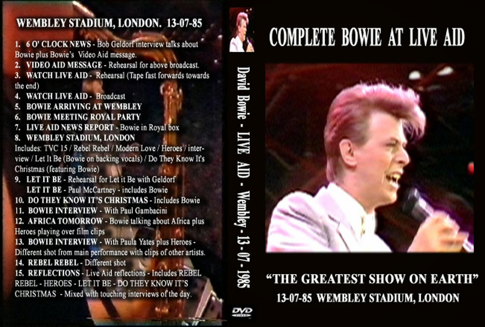 T.U.B.E.: David Bowie - 1985-07-13 - At Live Aid (DVDfull pro-shot)
