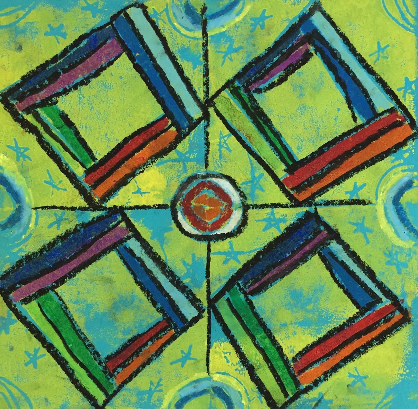Mini Crayons: Square 1 Art