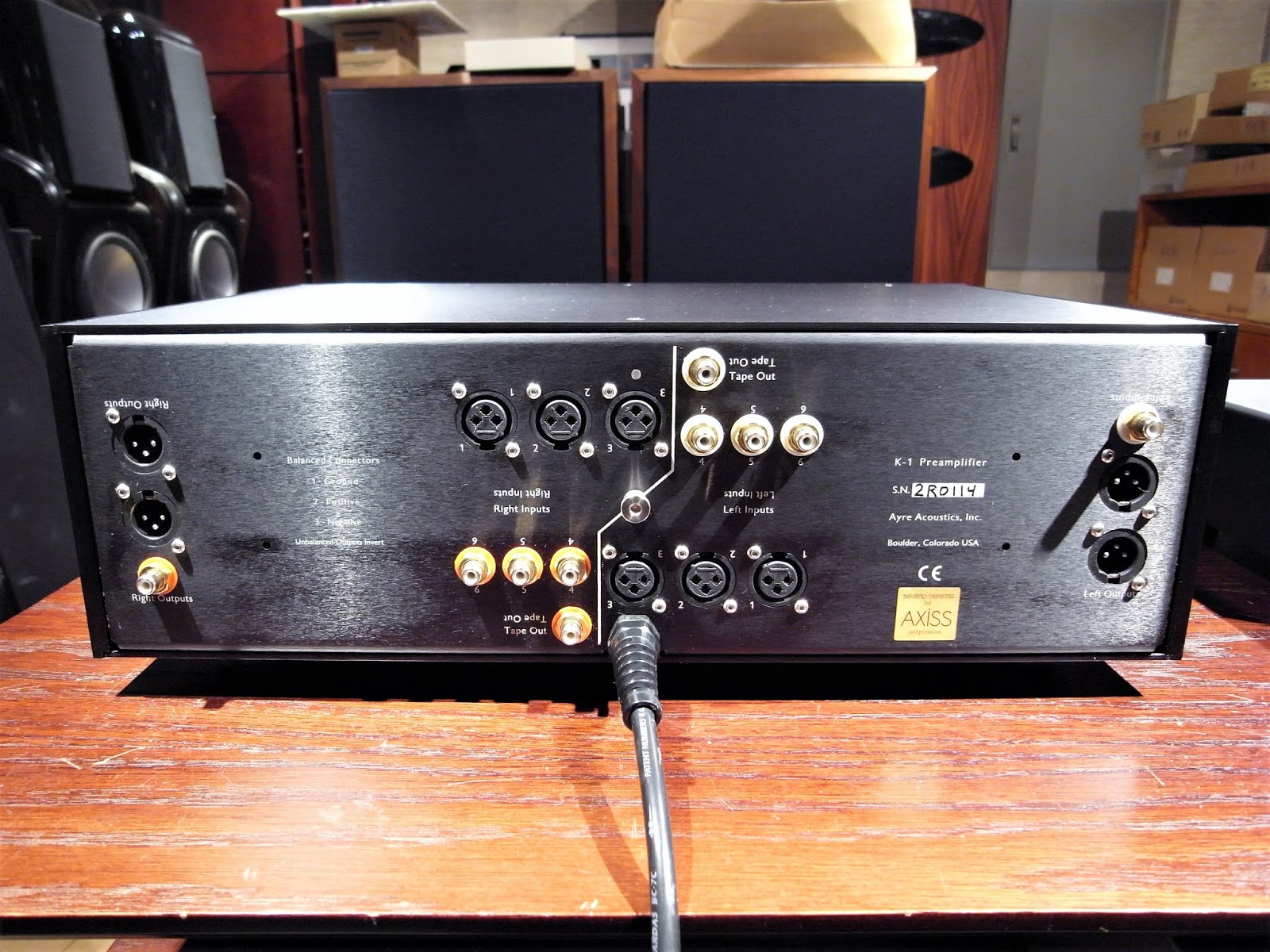 SIS AUDIO BLOG: 中古品情報 AYRE K-1XE