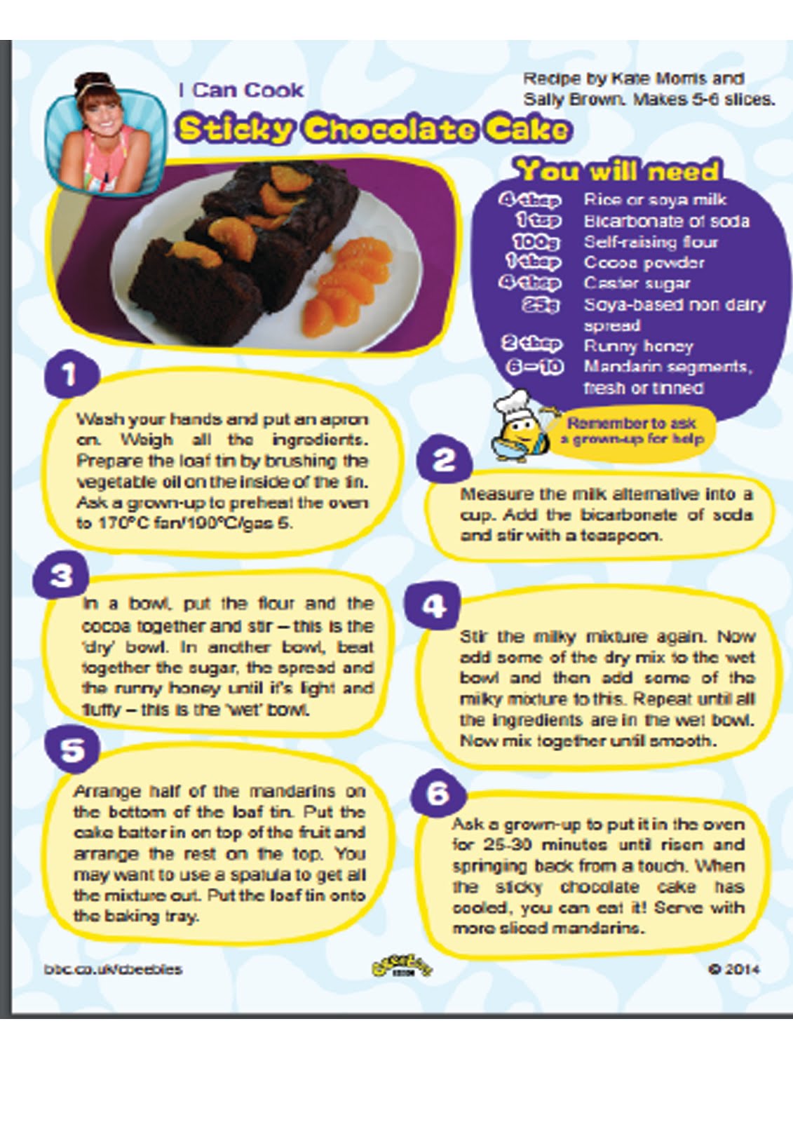 GDES2014 Children's Book Design: "I Can Cook"Cookbook Brief