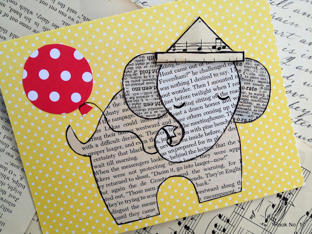 Ephemera Elephant Card Tutorial and Template ~ An easy and adorable ...