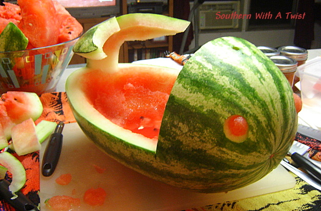 Southern With A Twist: Watermelon Whale