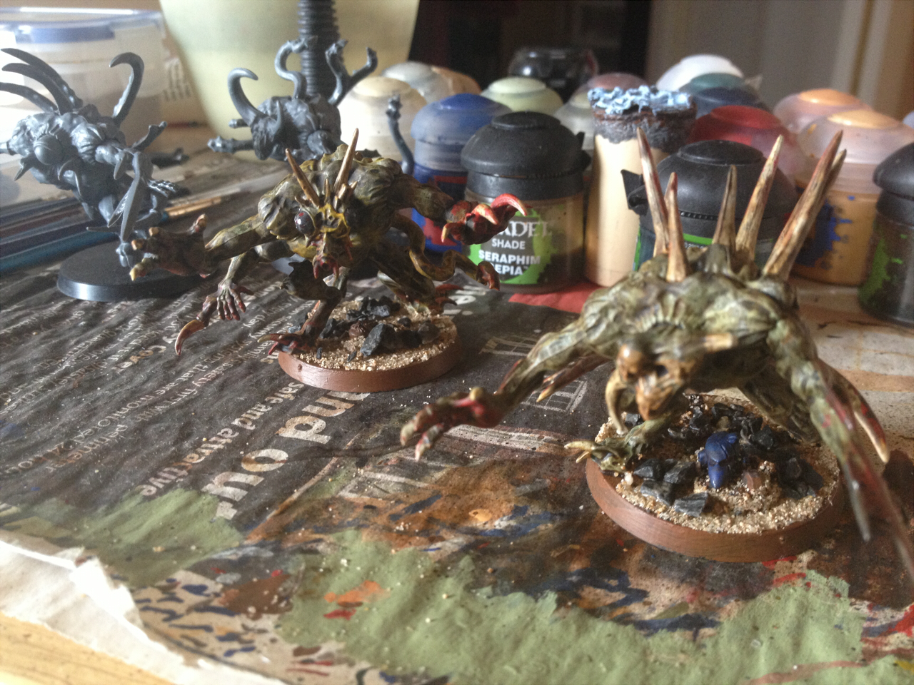 D3 + 1 - A 40k Battle Blog: Nurgle Chaos Spawn