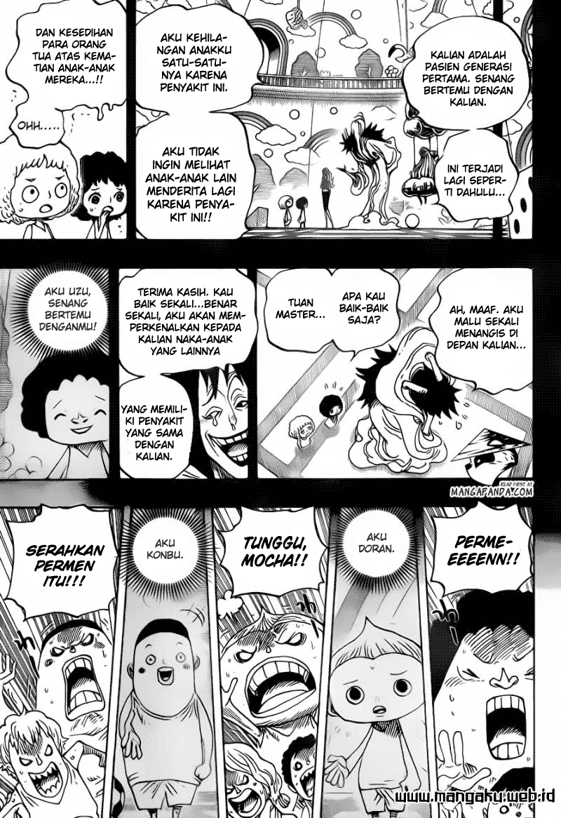 One Piece Chapter 686 : Ruangan Biskuit Wanita - "Garuda Inspiratif"