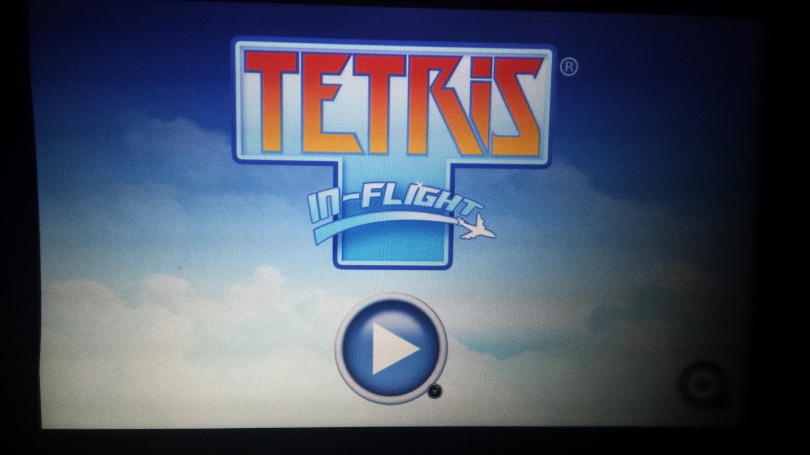 Trophy Unlocked: In-Flight Tetris