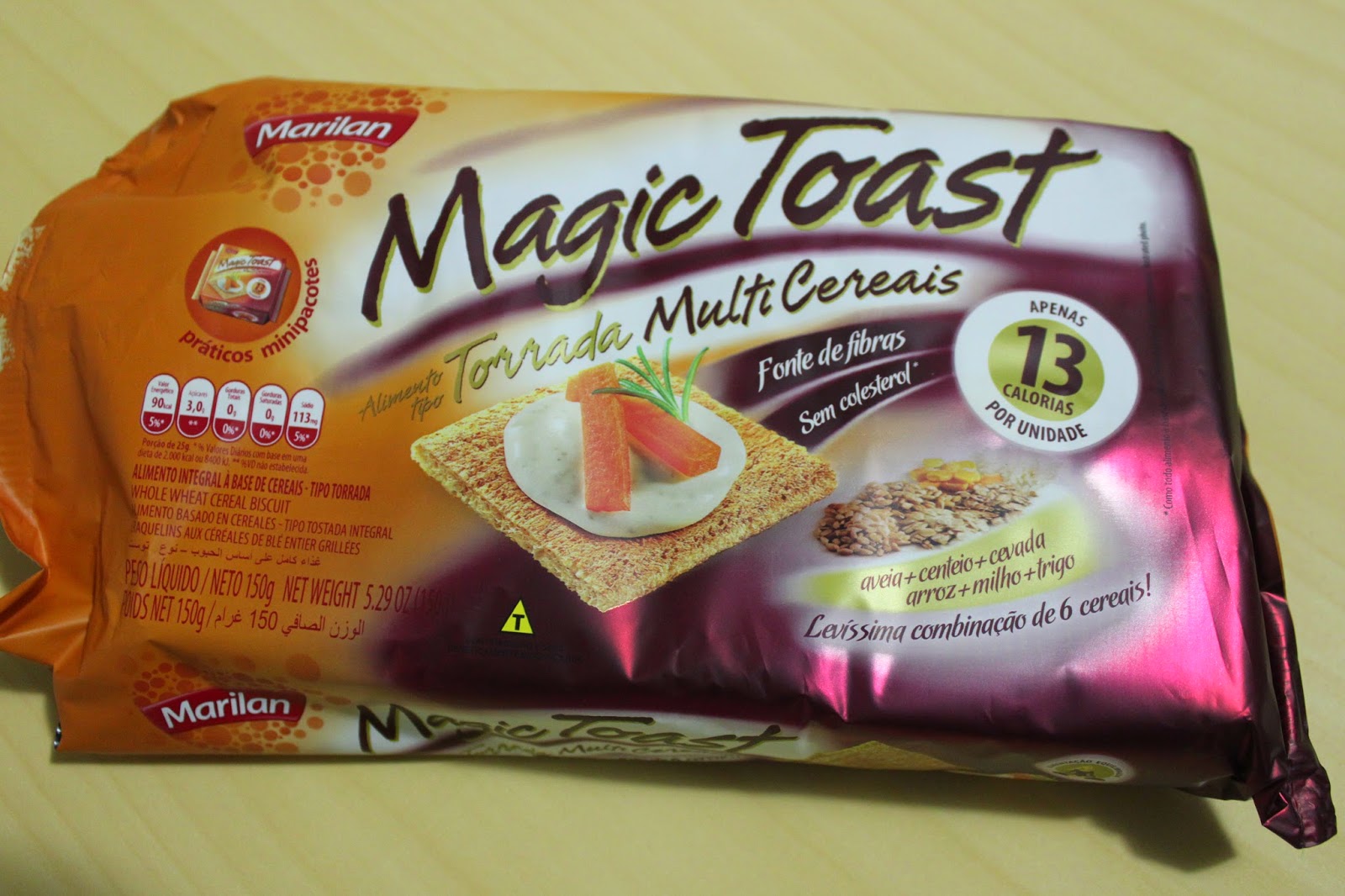 Querido Diário: Provei: Magic Toast Multi Cereais