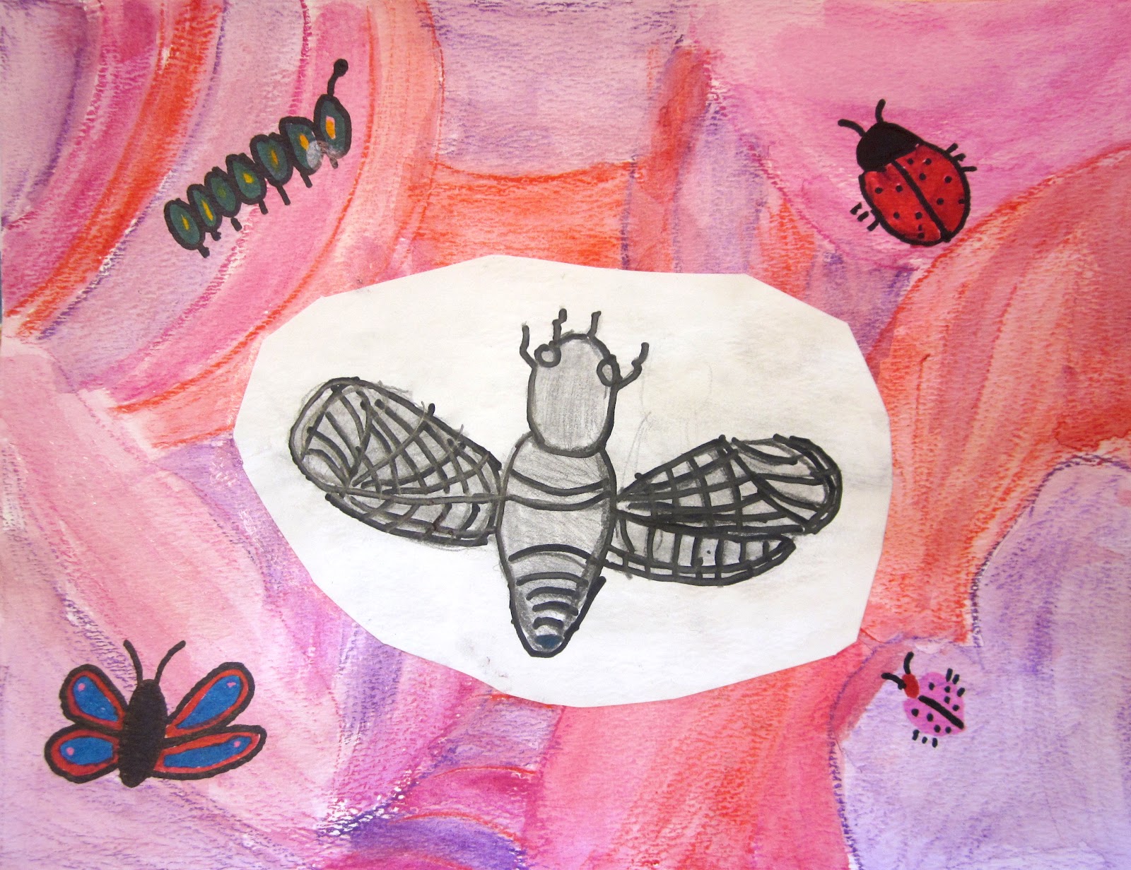Art is Basic-- Art Teacher Blog: Insects, Spiders, Bugs and More-- 2nd ...