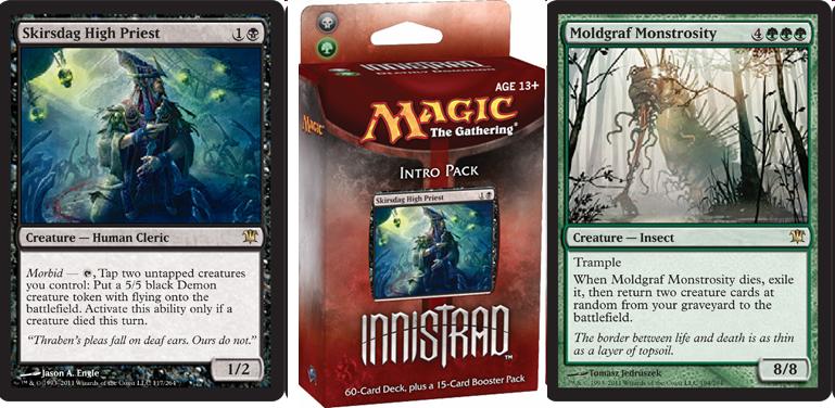MTG Realm: Innistrad Intro Pack Decklists