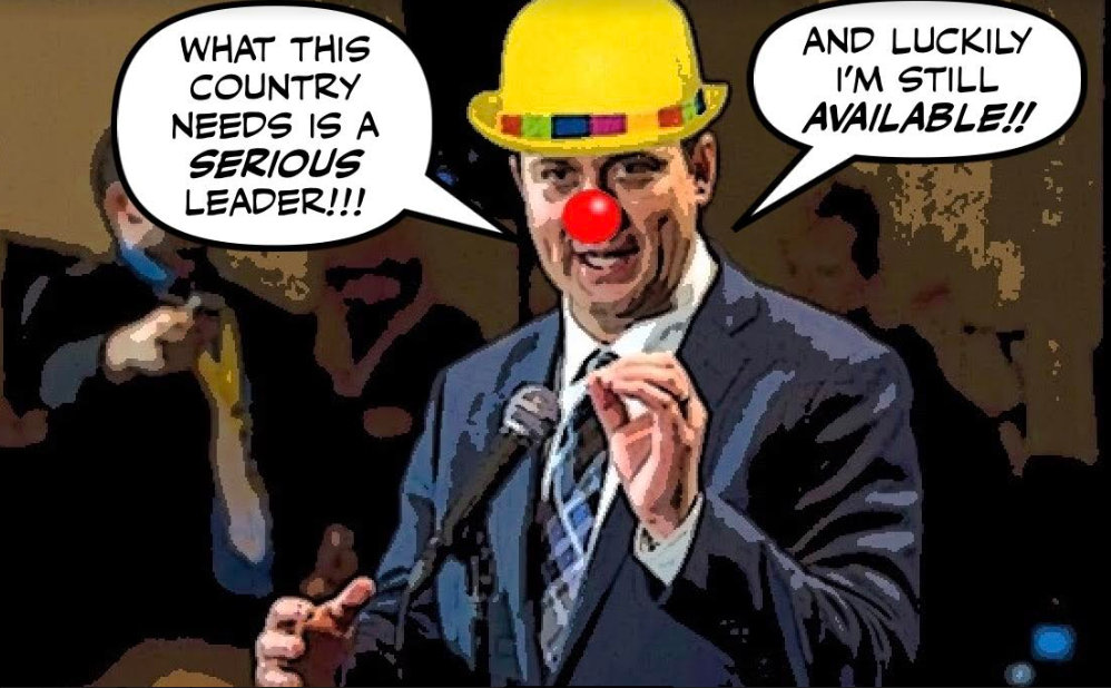 Montreal Simon: Has Andrew Scheer Finally Finally Lost His Marbles?