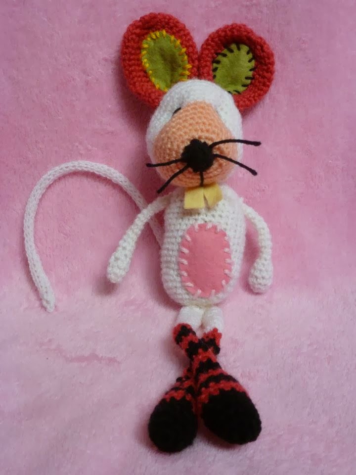 Las Cosas de Carocha: Ratón a crochet
