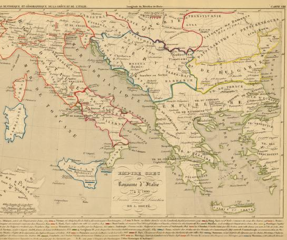 Two Old Maps of the Byzantine Empire Online