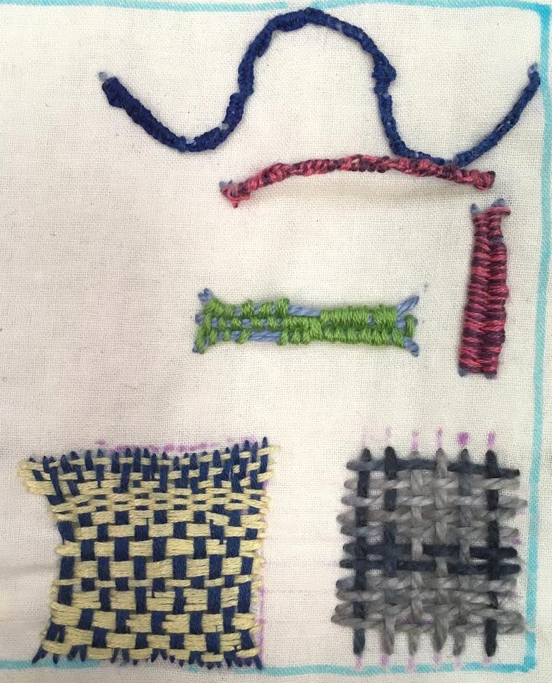 Julie B Booth: Hand Stitching Continued: Surface and Structure ...