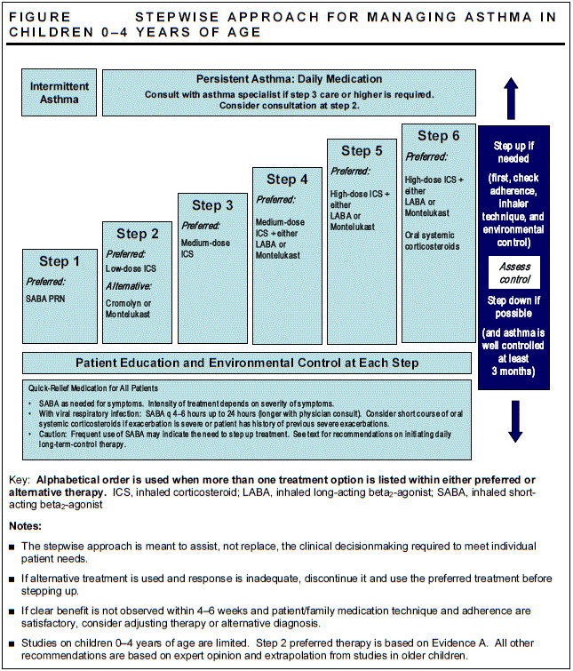 Pediatrics Notes: Long Term Asthma Management