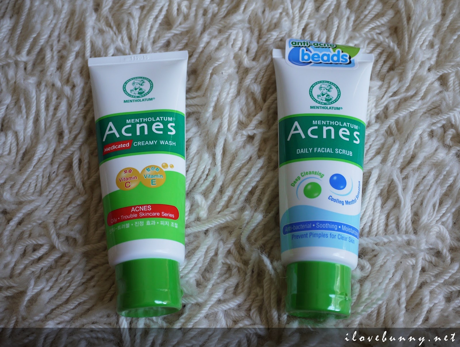 Beauty Review Mentholatum Acnes Medicated Skincare I Love Bunny