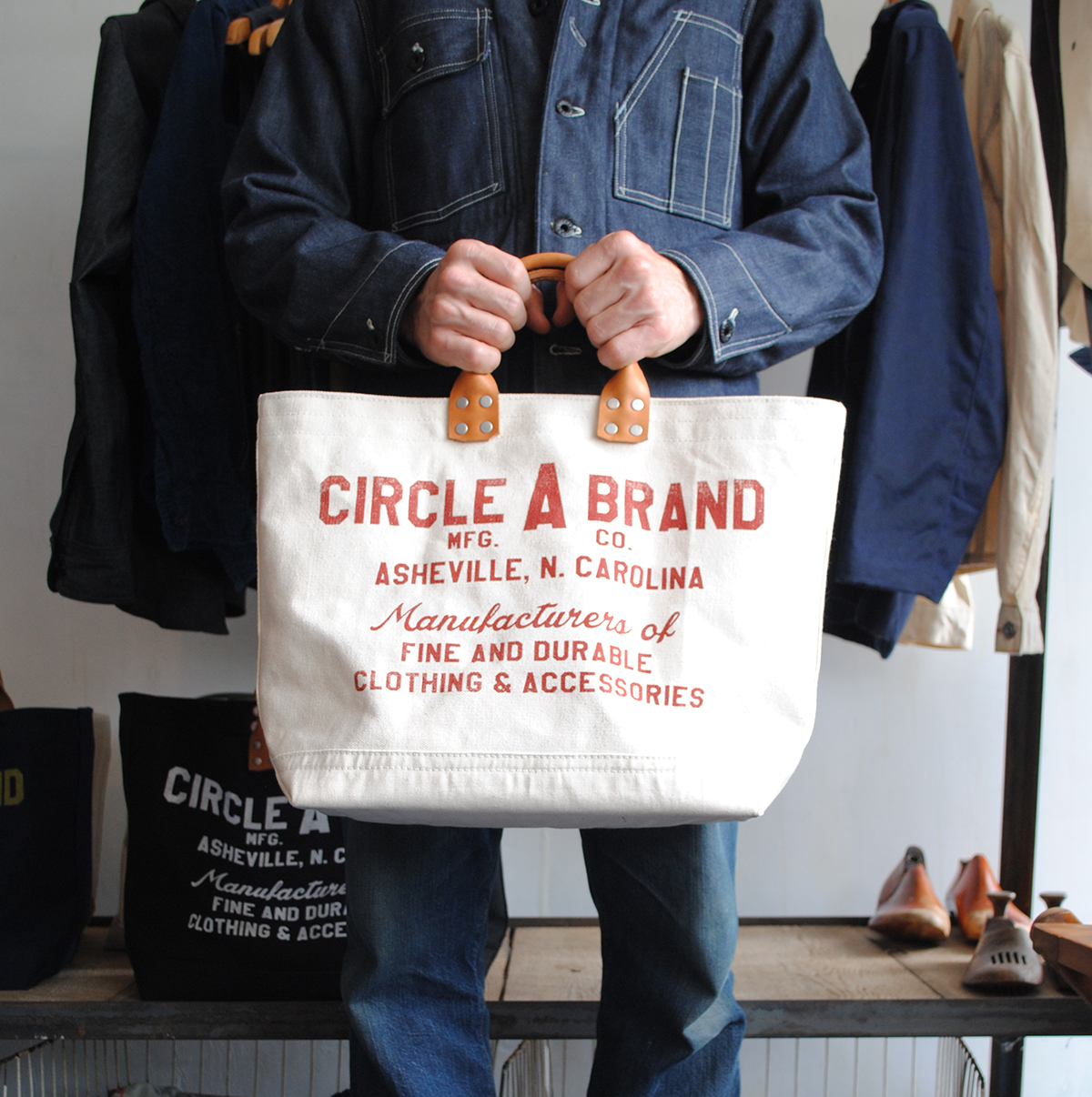 Russell's Shirts: Circle A Brand Website