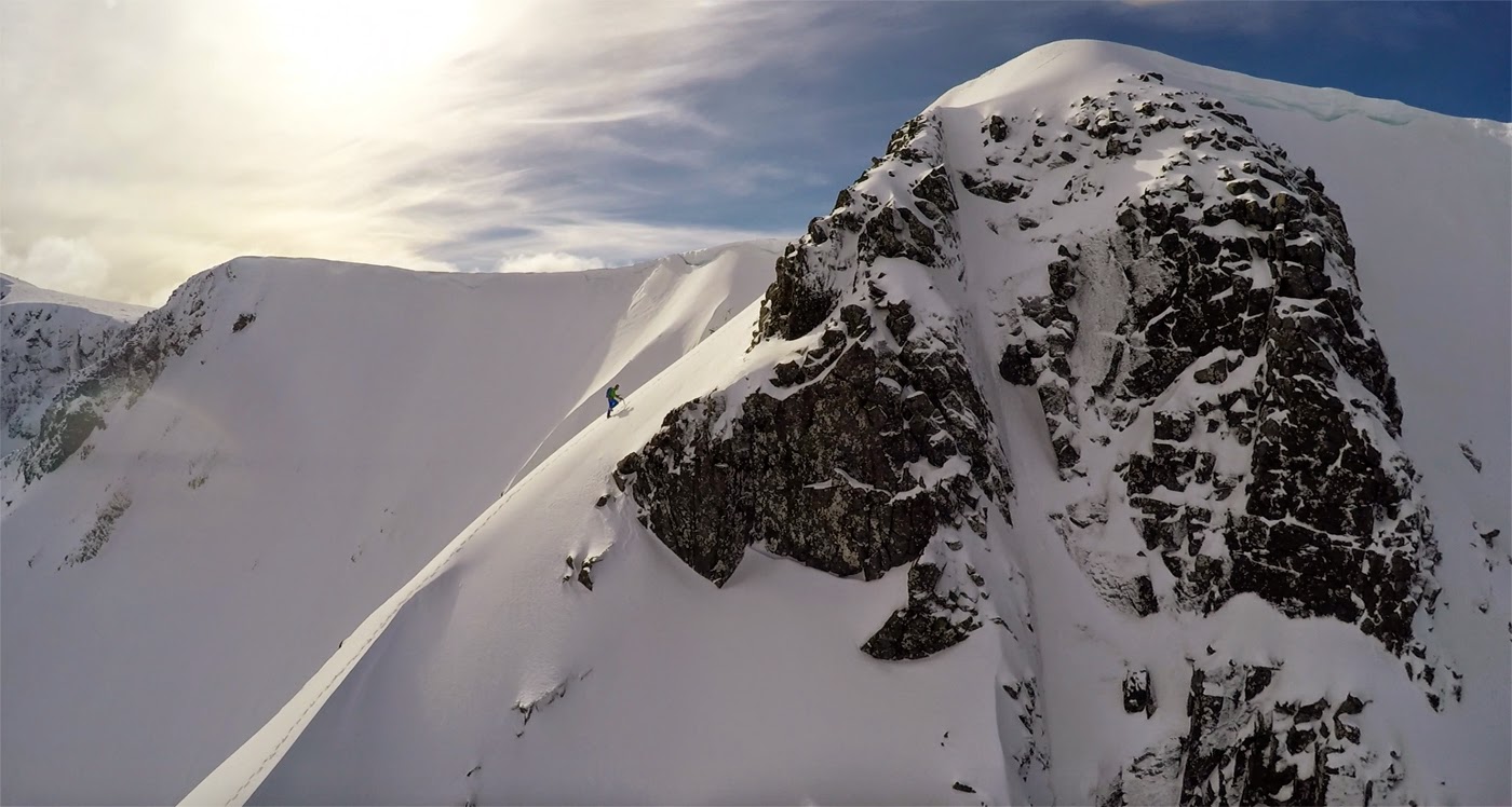 Rob Johnson: Ledge Route, Ben Nevis
