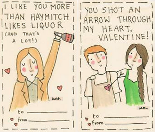 Hunger Games Valentines Day Cards Tumblr