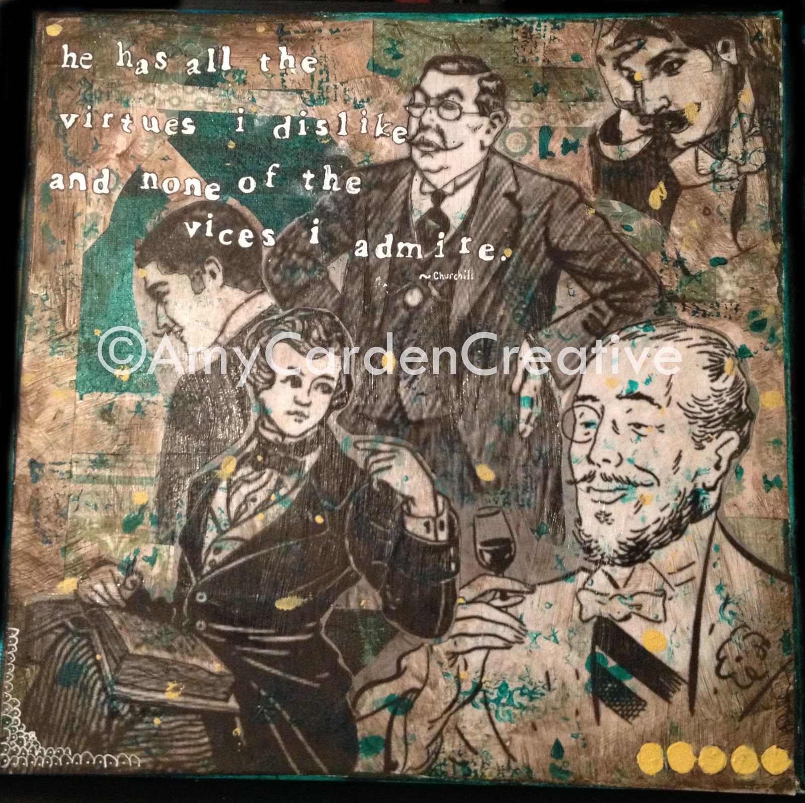 Amy Carden Creative: a painting or two