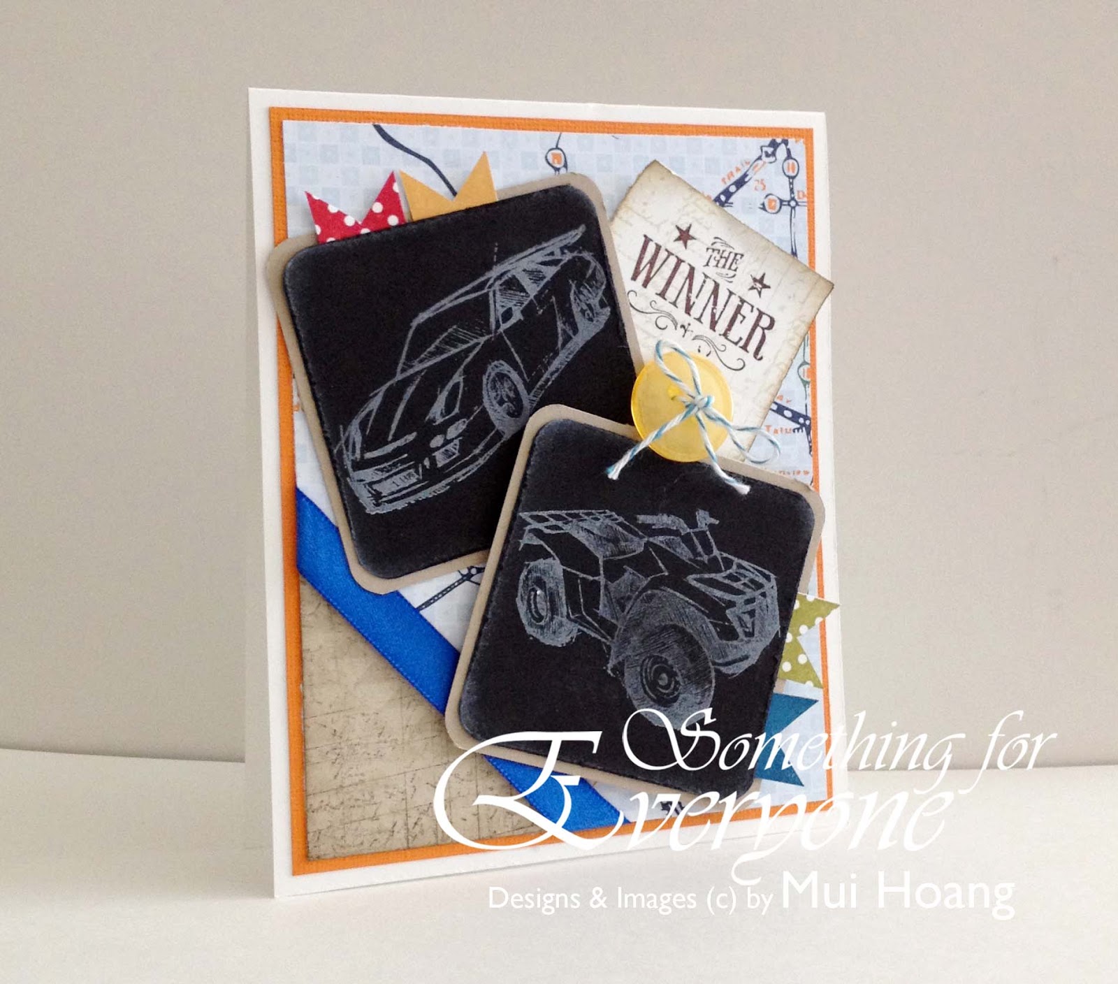 Something for Everyone!: Stampin Up Need for Race Continues