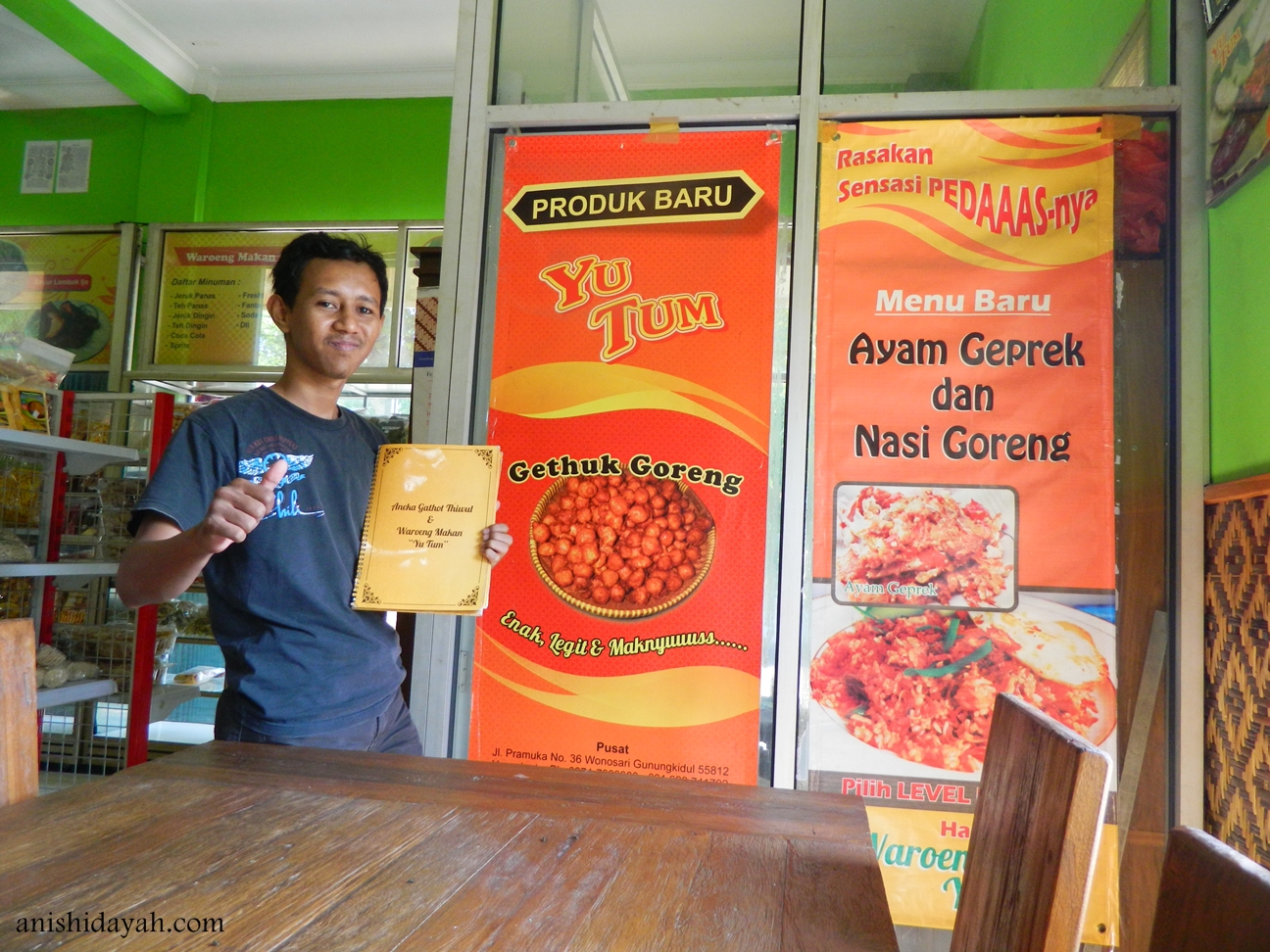 SangPetualang: Gatot dan Tiwul Yu Tum, Rasanya Wuenak Tenan