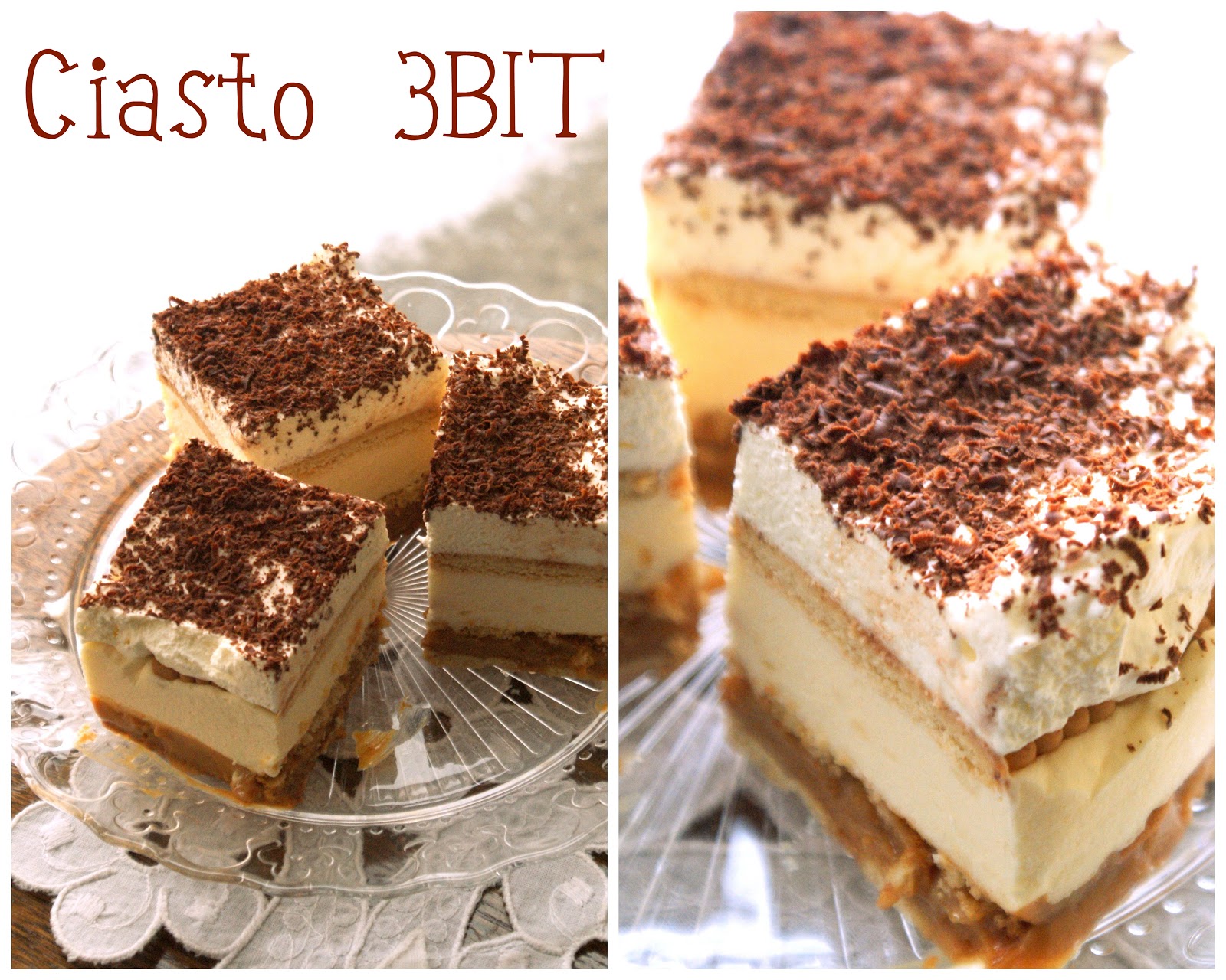 czyli wypieki prosto z serca :): Ciasto jak batonik - 3BIT