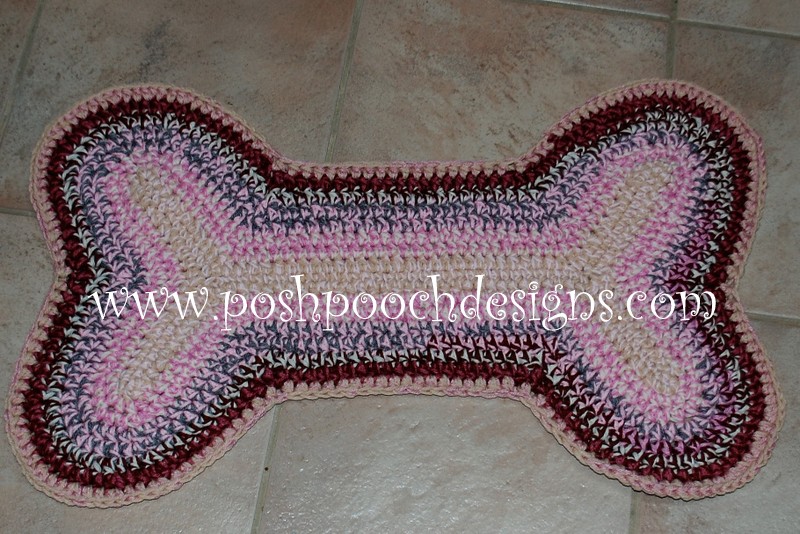 Posh Pooch Designs : Dog Bone Rug and Pattern