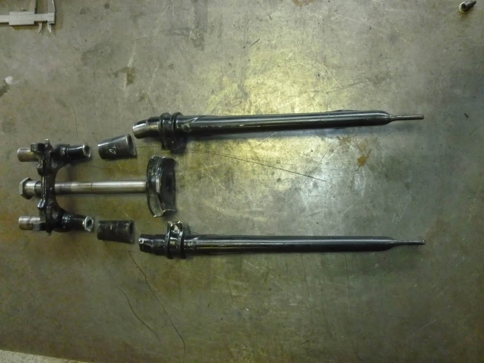CHOPWORKS: How To Narrow A Springer Forks. by Chop Works
