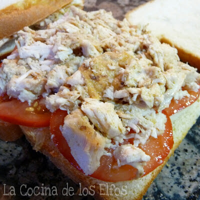 La Cocina de los Elfos: Sándwich de Pollo Asado