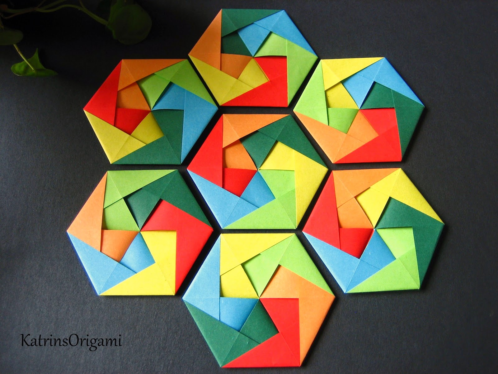 Origami die Kunst des Papierfaltens: Origami Circus Seven Puzzle ...