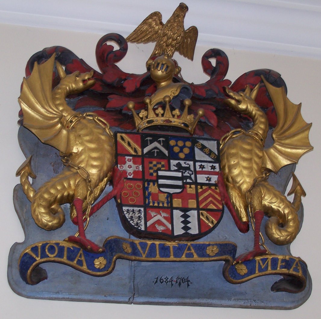 Irish Heraldry: Heraldry at Kilruddery House, Brabazon family