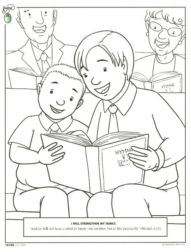 Special Sabbath Day Coloring Coloring Pages