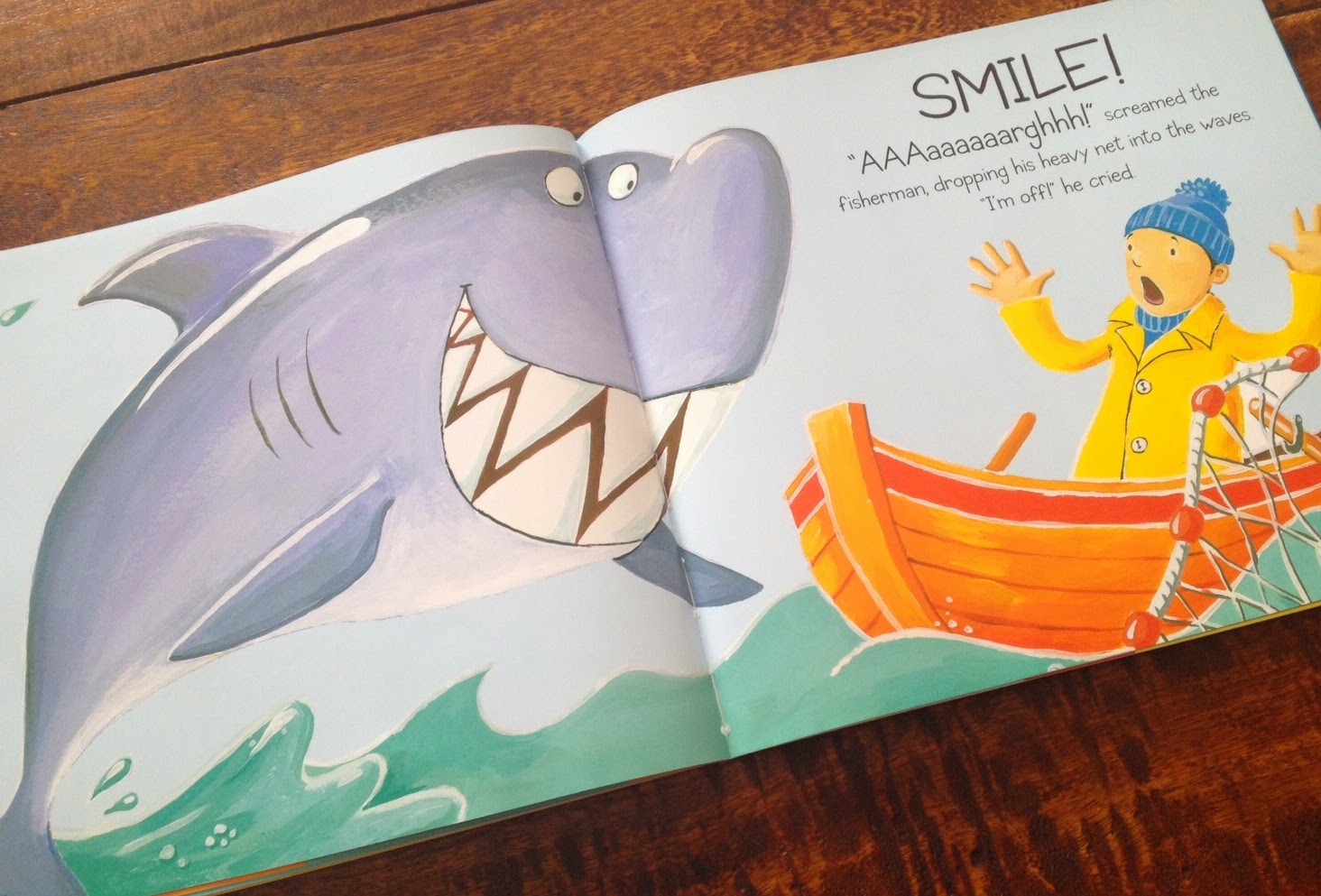 Smiley Shark + A Pre Writing Freebie | From the Pond