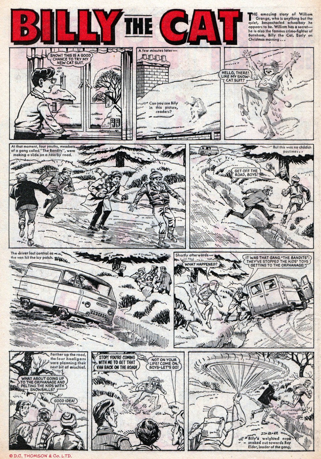 BLIMEY! The Blog of British Comics: The Christmas BEANO (1967)