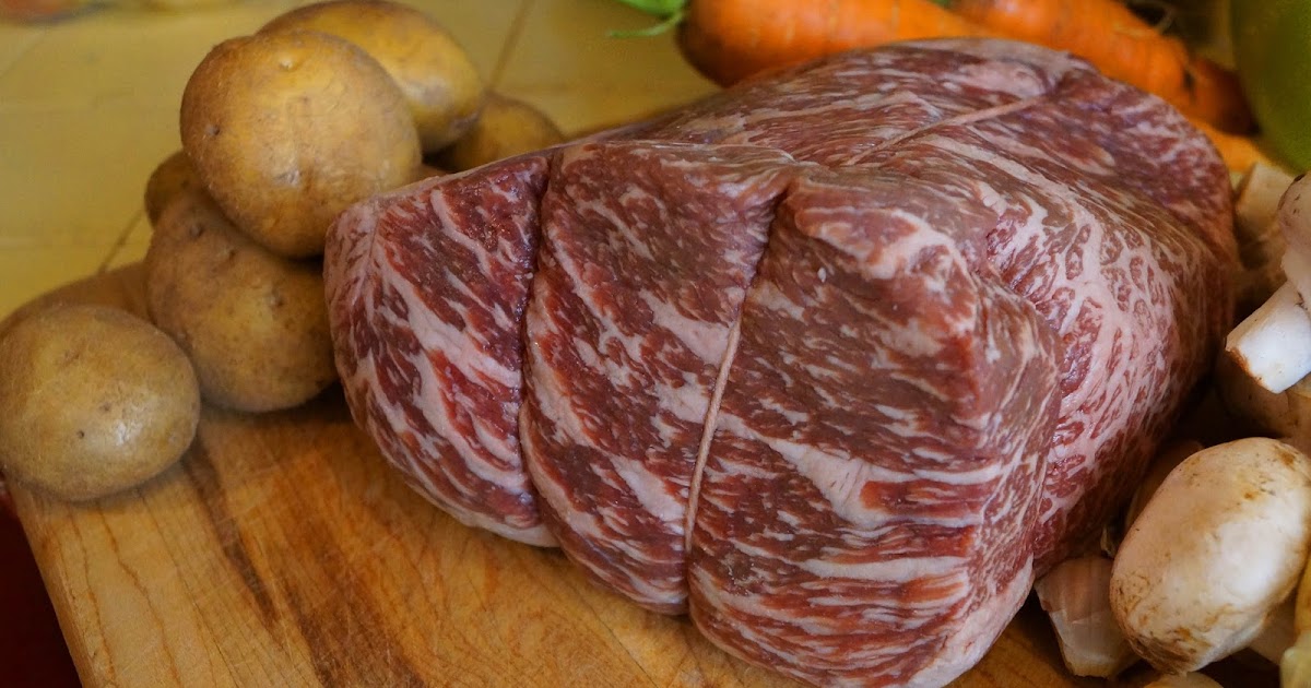 MAD MEAT GENIUS: AMERICAN WAGYU RUMP ROAST