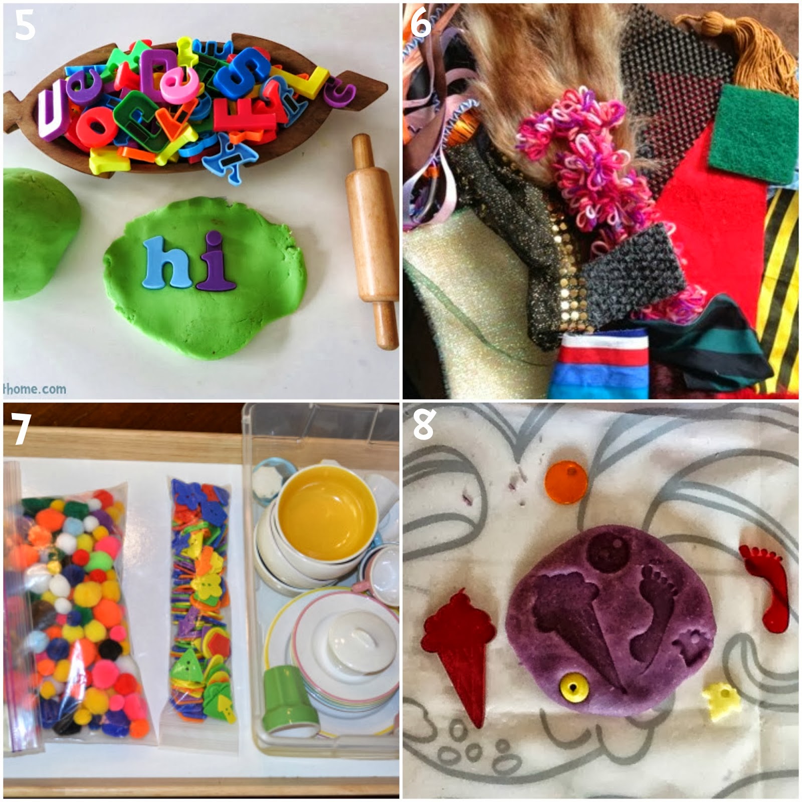 Learn with Play at Home: 8 Toddler Play Ideas. Invitations to Play.