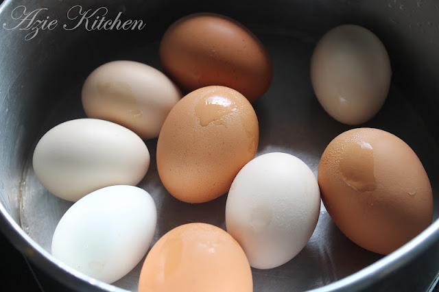 Pulut Sekaya Telur Kuih Istimewa Negeri Che Siti Wan Kembang - Azie Kitchen