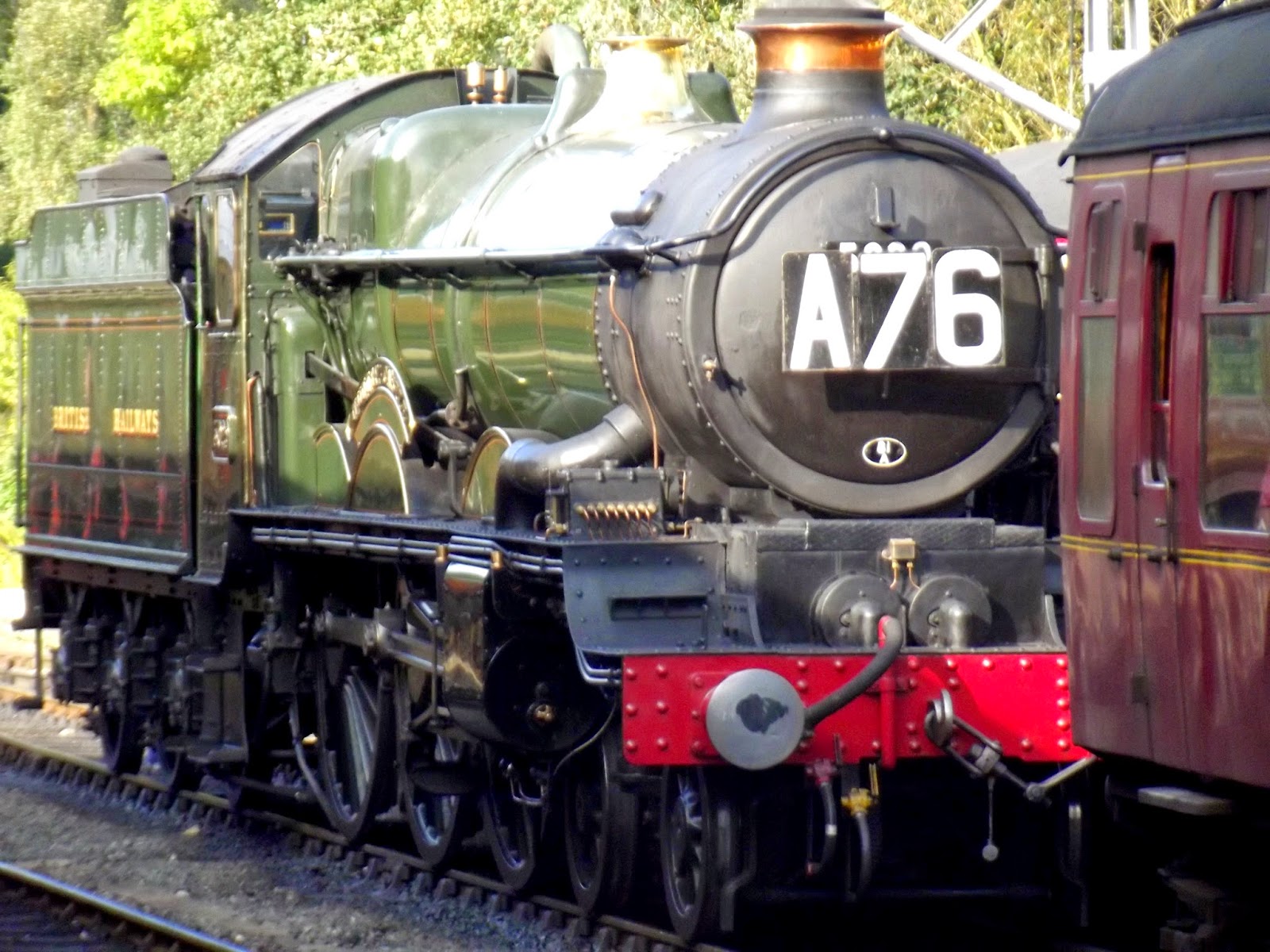 Steam Memories: GWR 5029 'Nunney Castle'