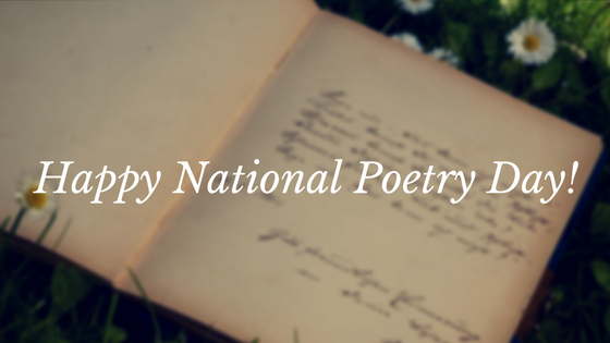 Happy National Poetry Day! - Kelly Allen Writer